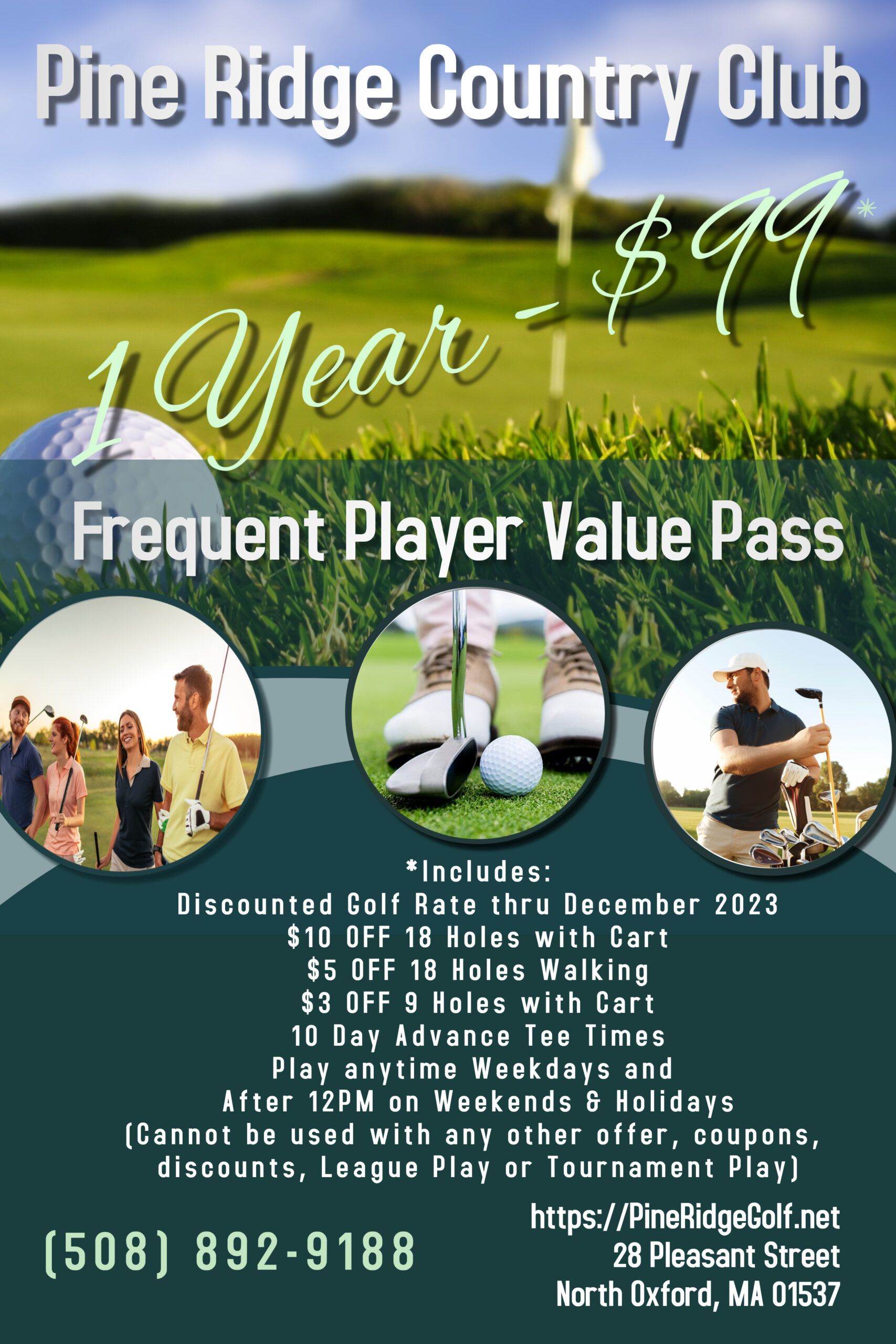 Public GOLF MA | Pine Ridge Country Club